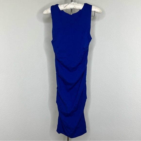 Nicole Miller | Dresses | Nicole Miller Artelier Ruched Bodycon Midi ...
